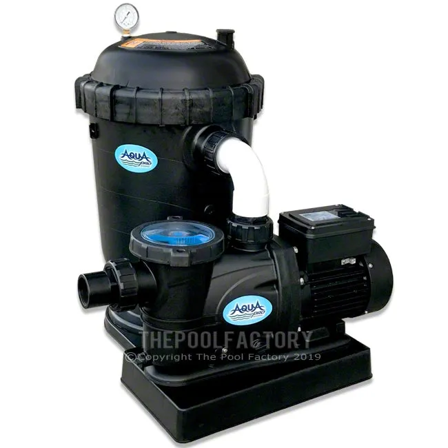AquaPro DE40 D.E. Filter System 1.5-HP 2-Speed Pump 2 Year Warranty ...